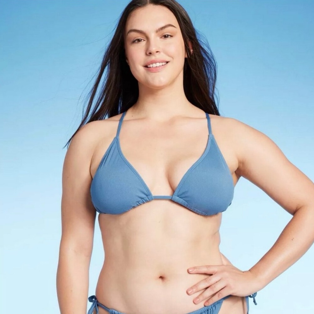 Blue String Bikini Set - Gem